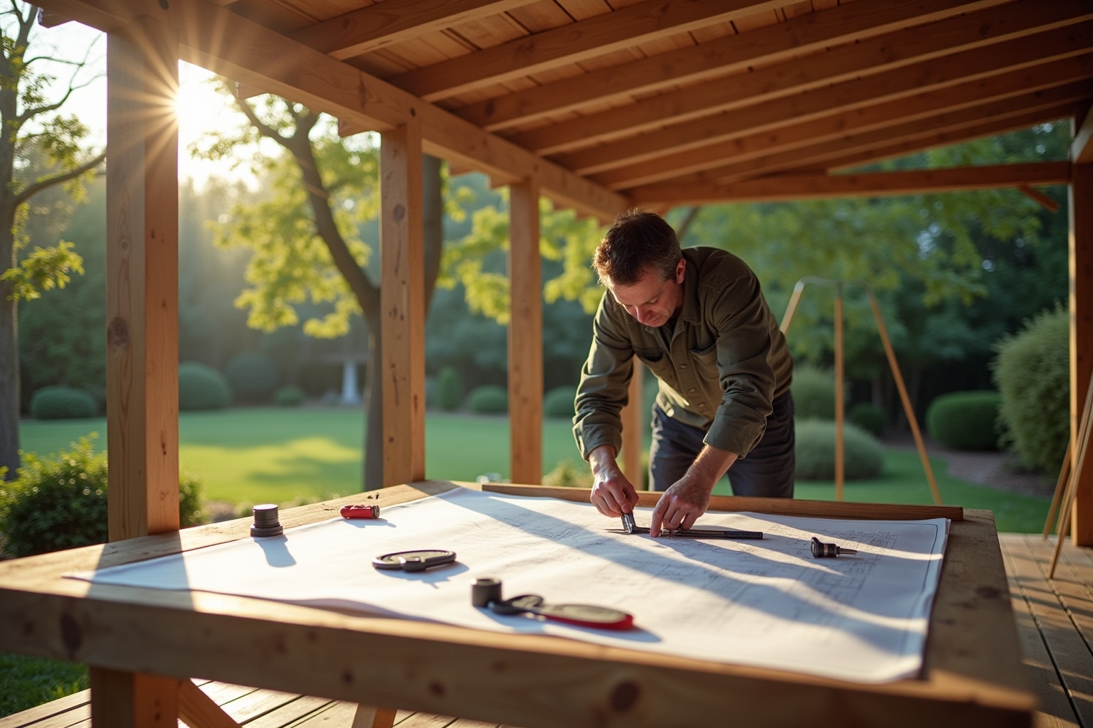 Pavillon selber bauen: Dein DIY-Leitfaden